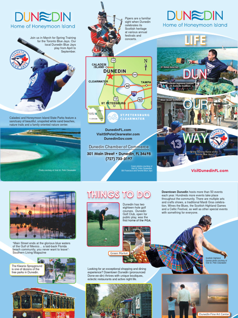 Dunedin Chamber of Commerce City Brochure | PDF