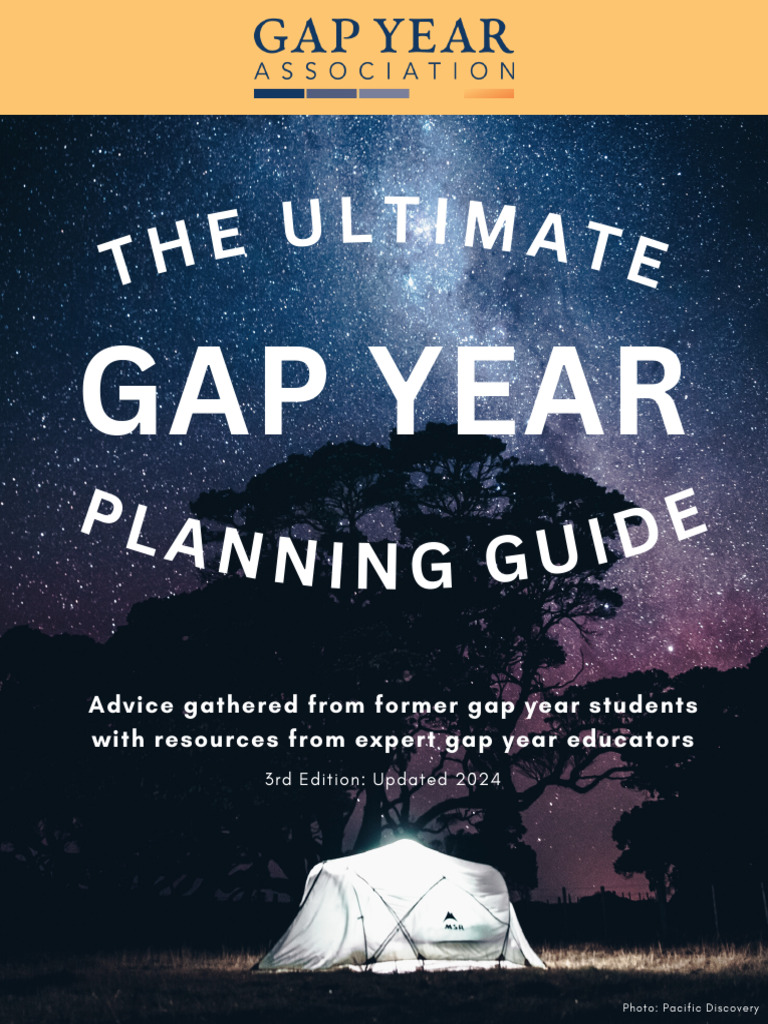3rd-edition_Gap-Year-Planning-Guide-updated-Jan24 | PDF | Experience | Learning