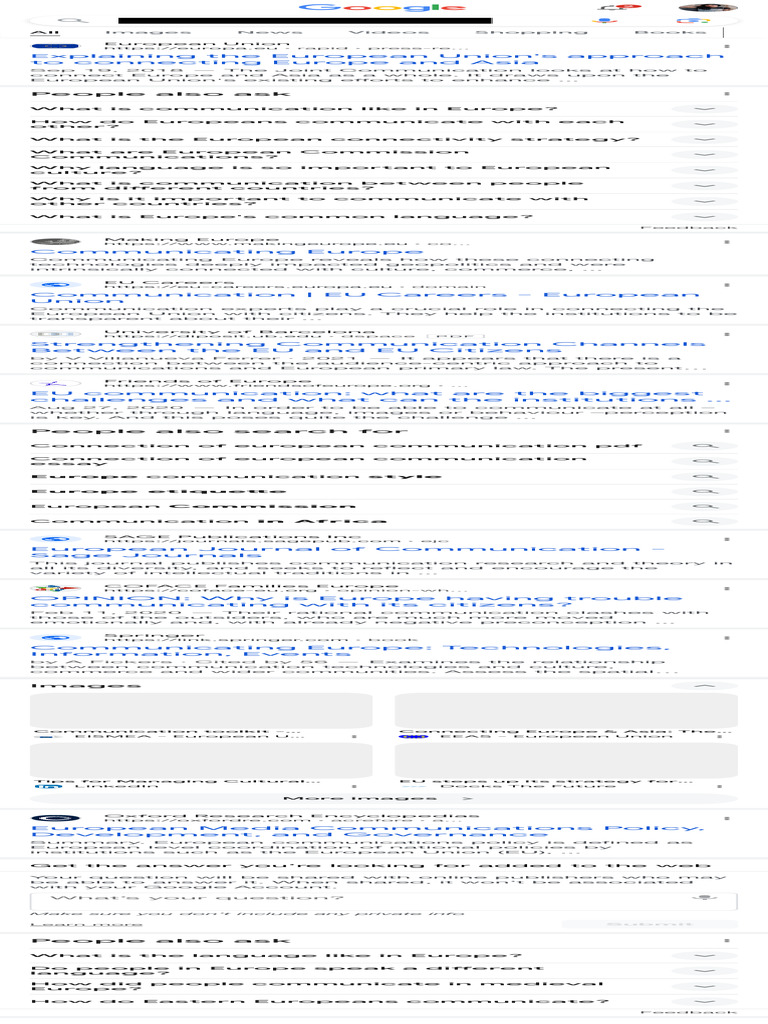 Connection of European Communication - Google Search | PDF | European ...