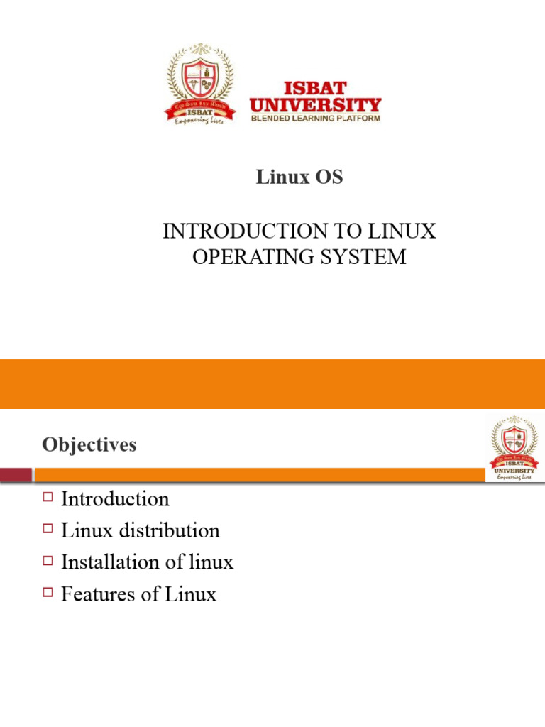 Session 01 | PDF | Linux Distribution | Linux