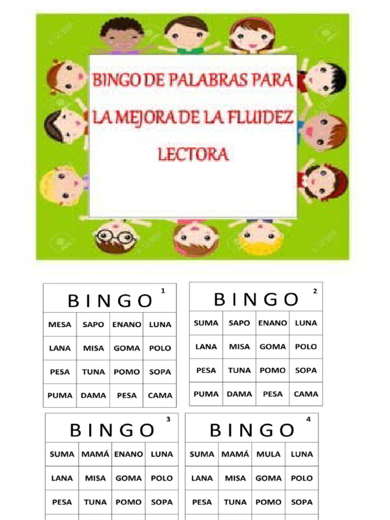Lotería de Palabra | PDF