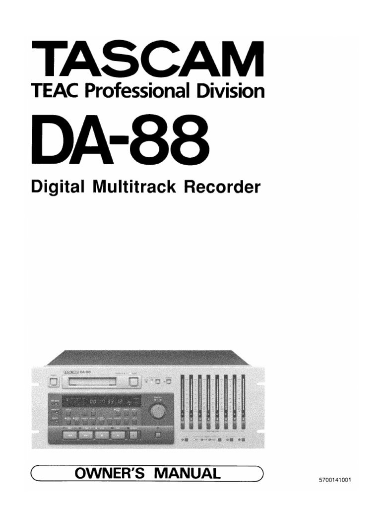 DA88 en | PDF