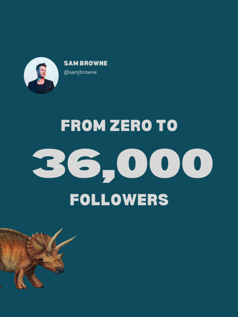 From Zero To 36k Follower | PDF