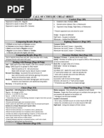 Call of Cthulhu 7th Edition: Skill Checks Combat | PDF