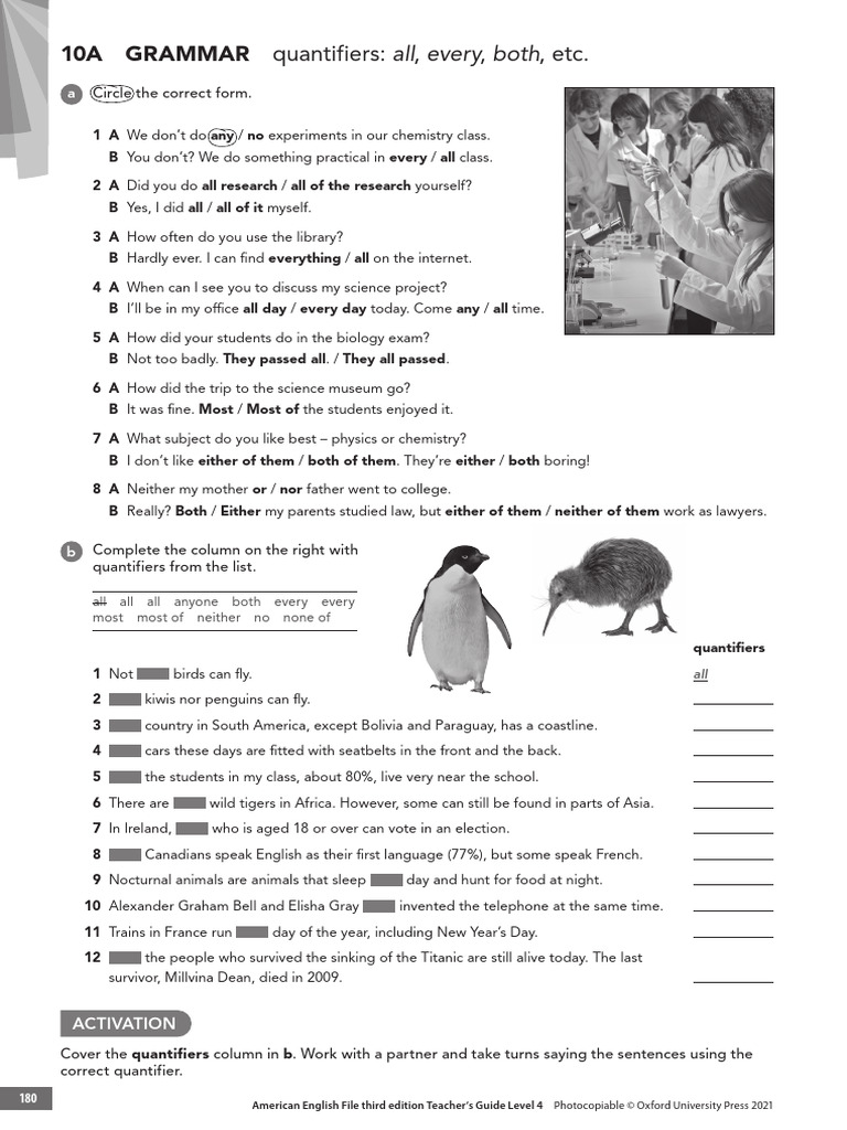 AEF3e Level 4 TG PCM Grammar 10A | PDF | Language Arts & Discipline