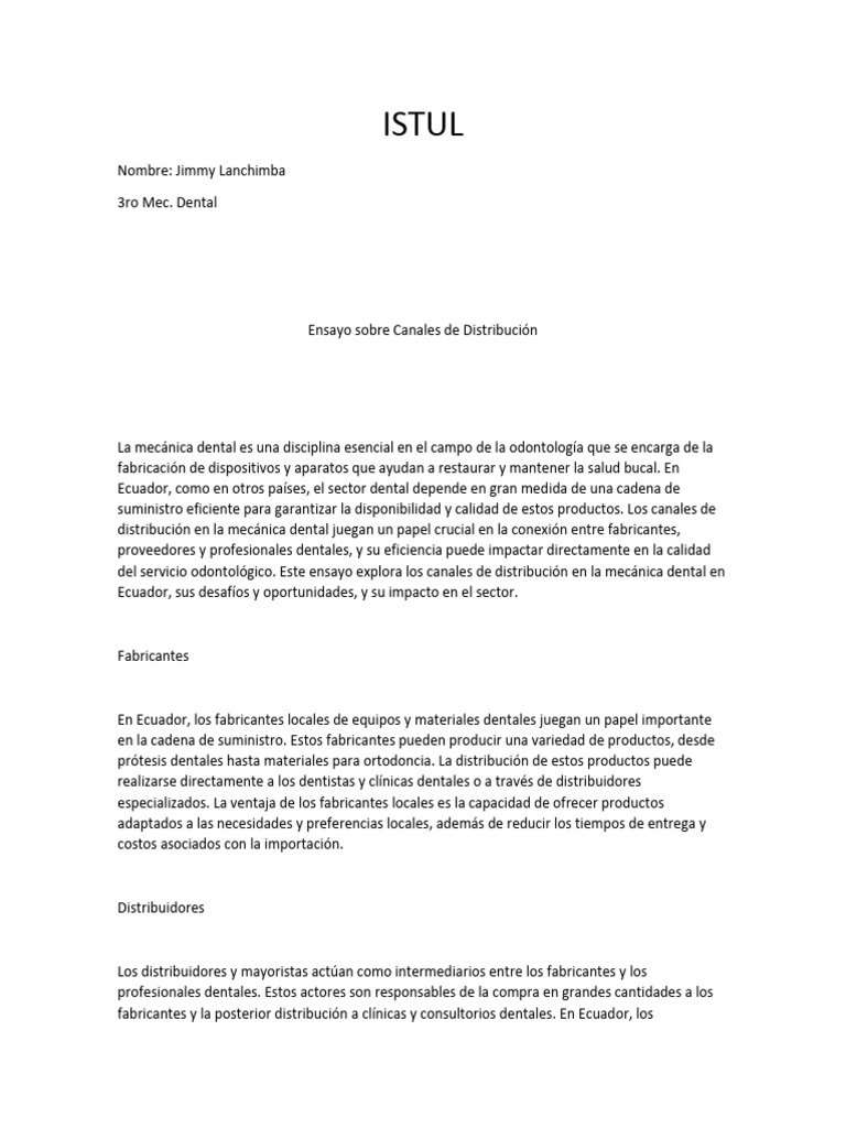 Nego 1.3 | PDF | Logística | Odontología