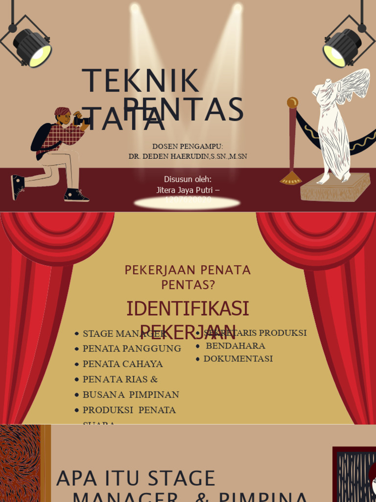 Teknik Tata Pentas | PDF