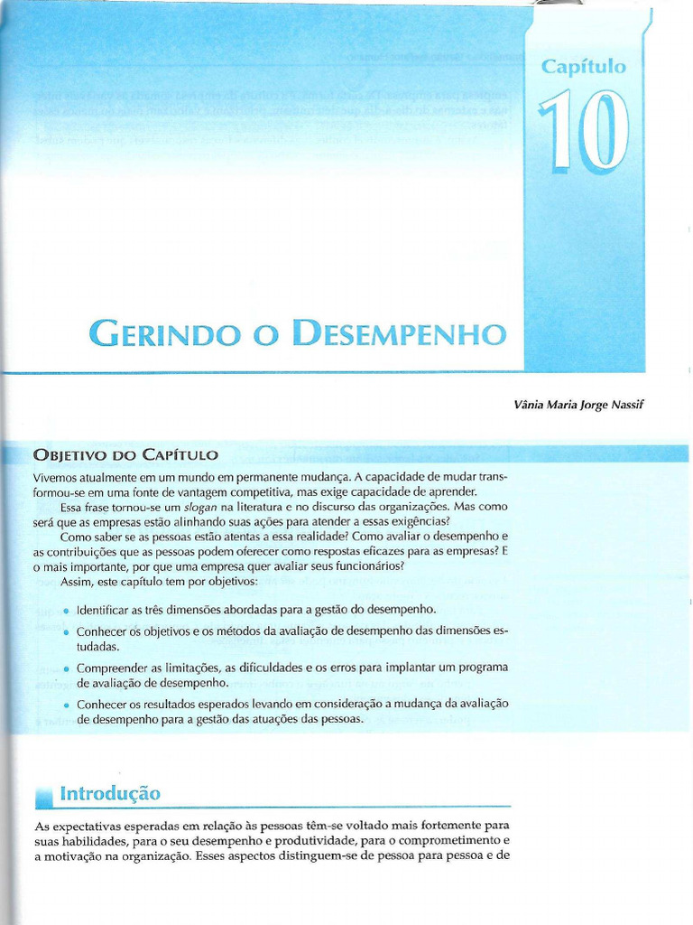 Gestao Do Fator Humano Uma Visao Baseada | PDF