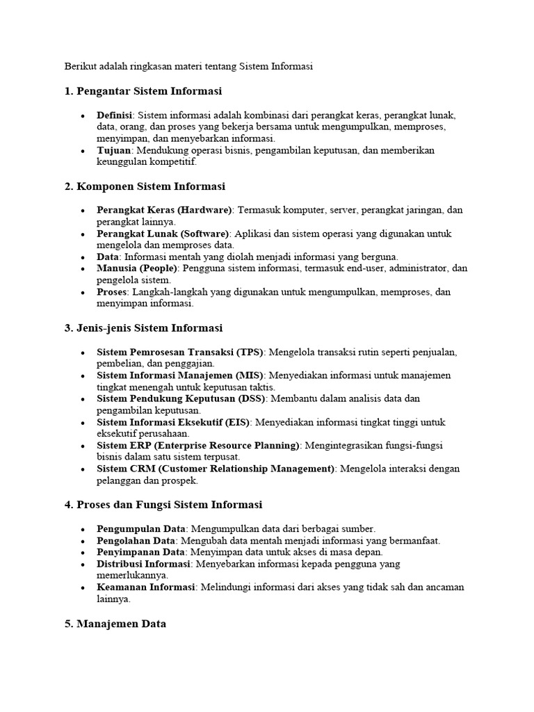 39 Sistem Informasi Yusup | PDF