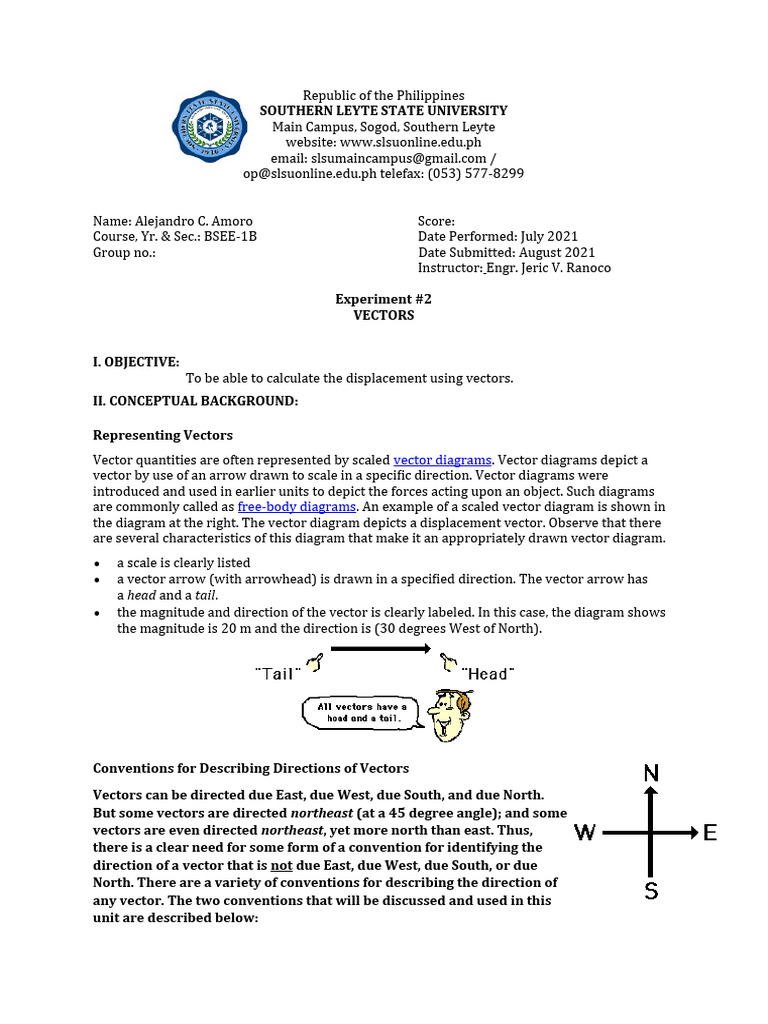 alejandro c. amoro experiment #2 | PDF | Trigonometry | Trigonometric ...