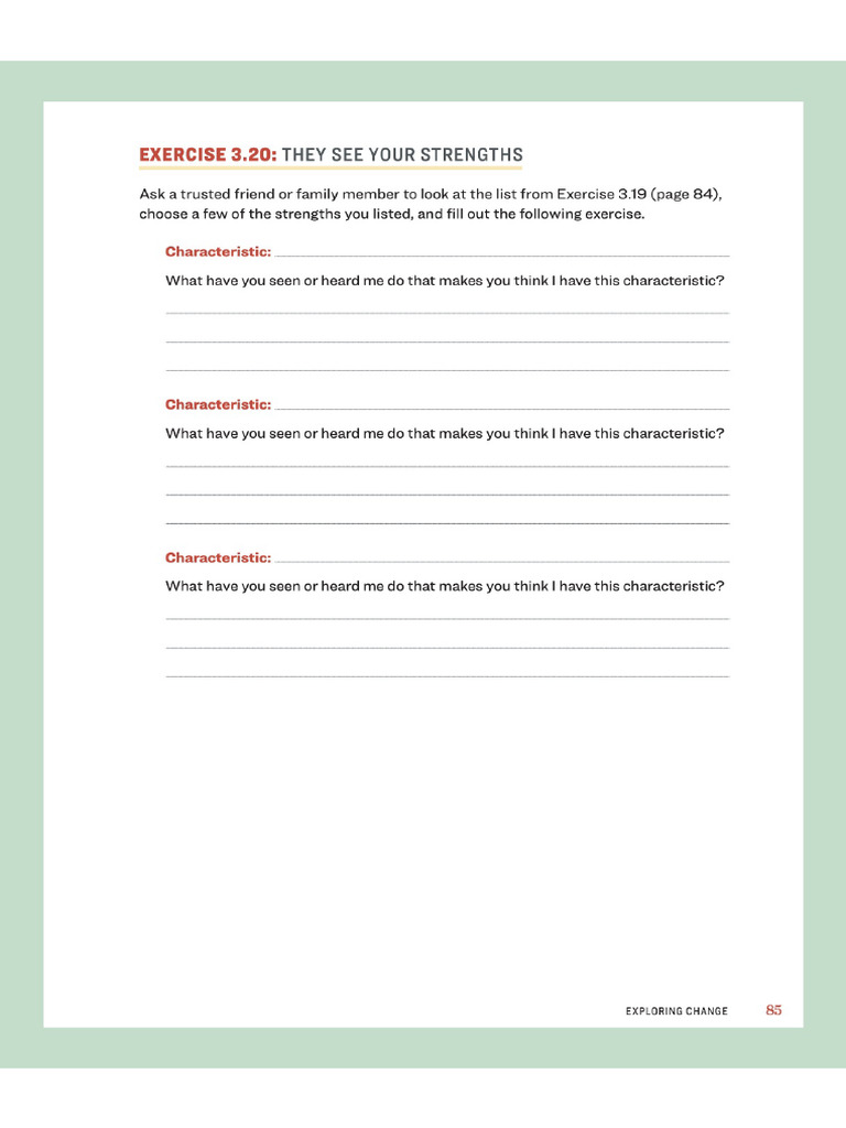 Strengths Part 2 | PDF