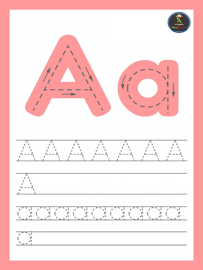 Trazo Vocales Mayusculas Minuscula | PDF