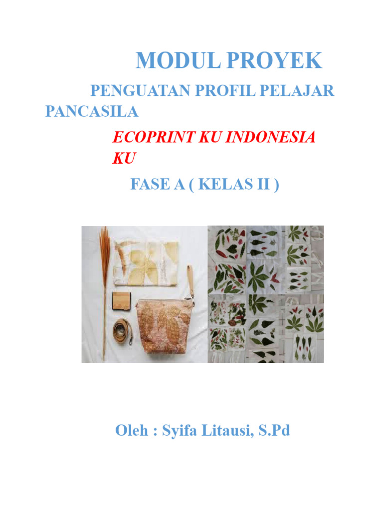 MODUL PROYEK p5 | PDF