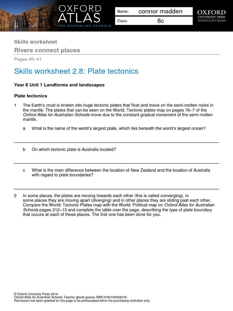 Understanding Plate Tectonics in Geography | PDF | Plate Tectonics ...