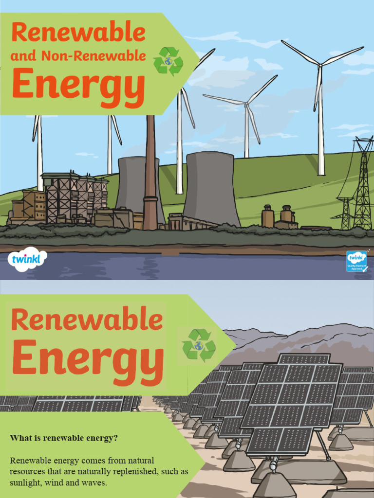 Renewable and Nonrenewable Energy Information PowerPoint | PDF ...
