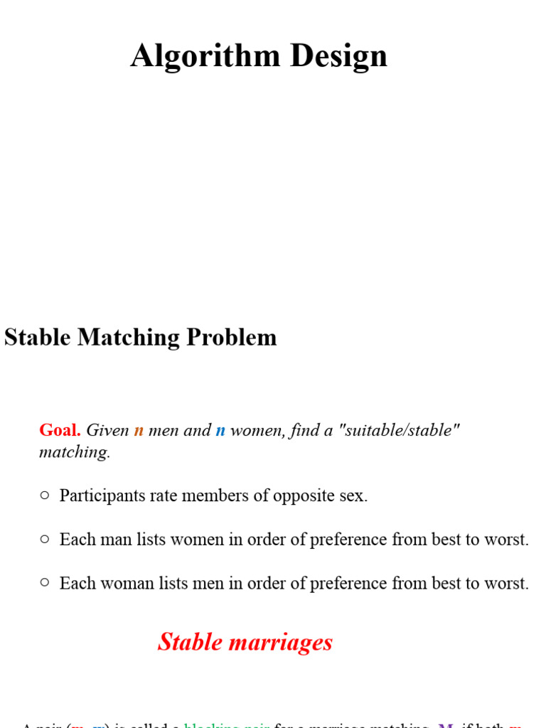 Matching Algorithm | PDF | Discrete Mathematics | Theoretical Computer ... Matching Algorithm | PDF | Discrete Mathematics | Theoretical Computer ...