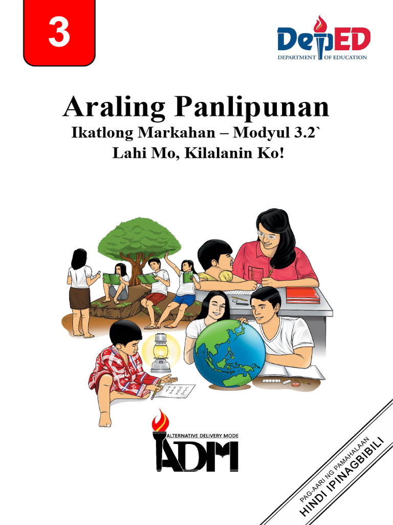 ADM-template-Grade-3-AP-Tagalog New (Pangkat NG Tao Sa Rehiyon) | PDF