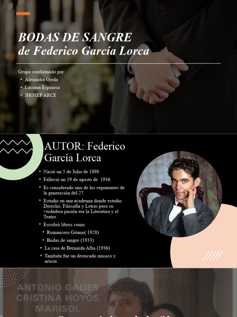 Tragedia y Pasión en Bodas de Sangre | PDF | Federico García Lorca ...