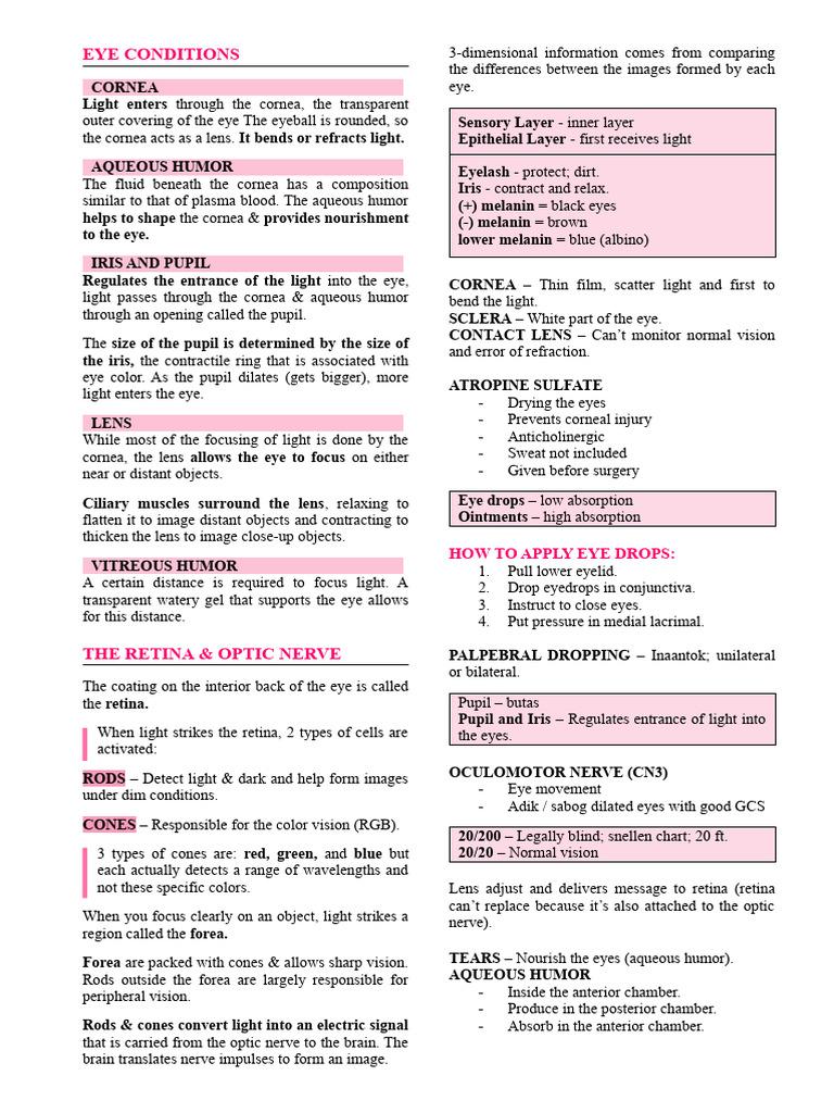 ACD031 Reviewers | PDF | Glaucoma | Cornea