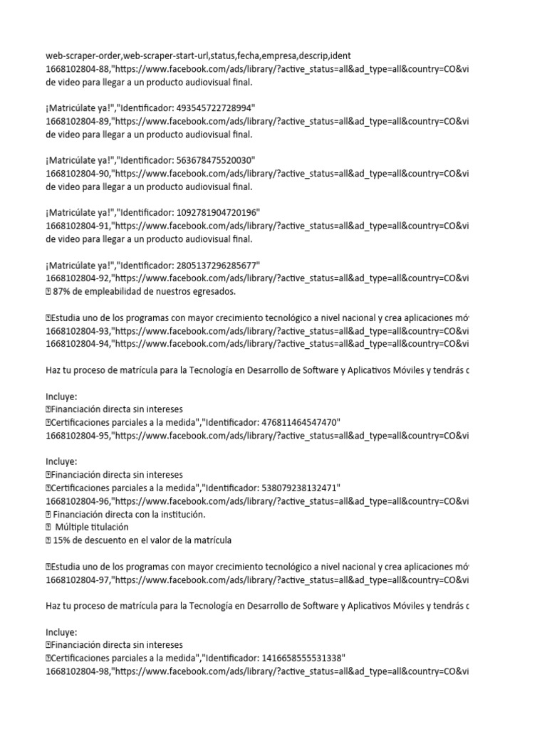 Pautacolsubsidio (2) .CSV | PDF | Business | Ingeniería de Sistemas