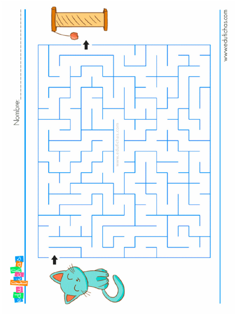 PDF Laberintos para Imprimir 4 | PDF