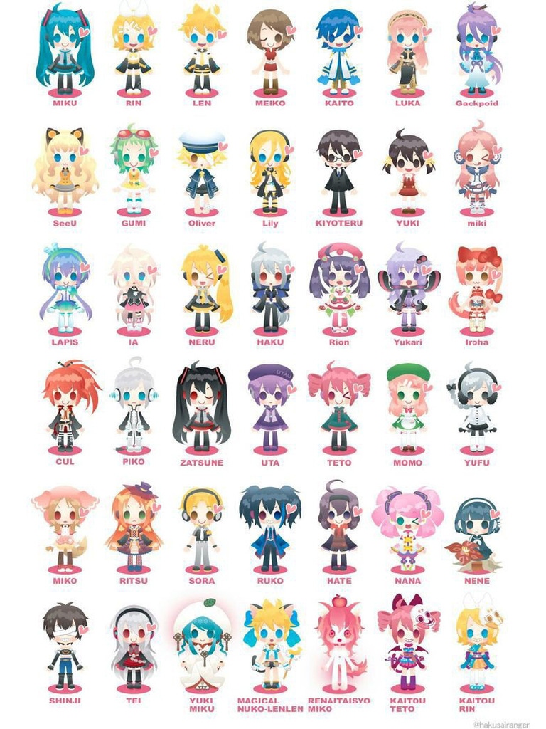VOCALOID LiST | PDF