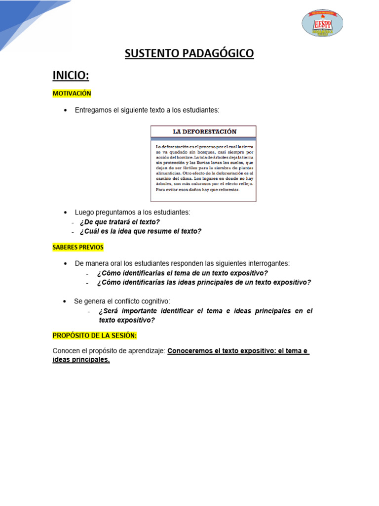 Sustento Padagógico S29 - Comunicacion | PDF | Neurociencia | Cognición