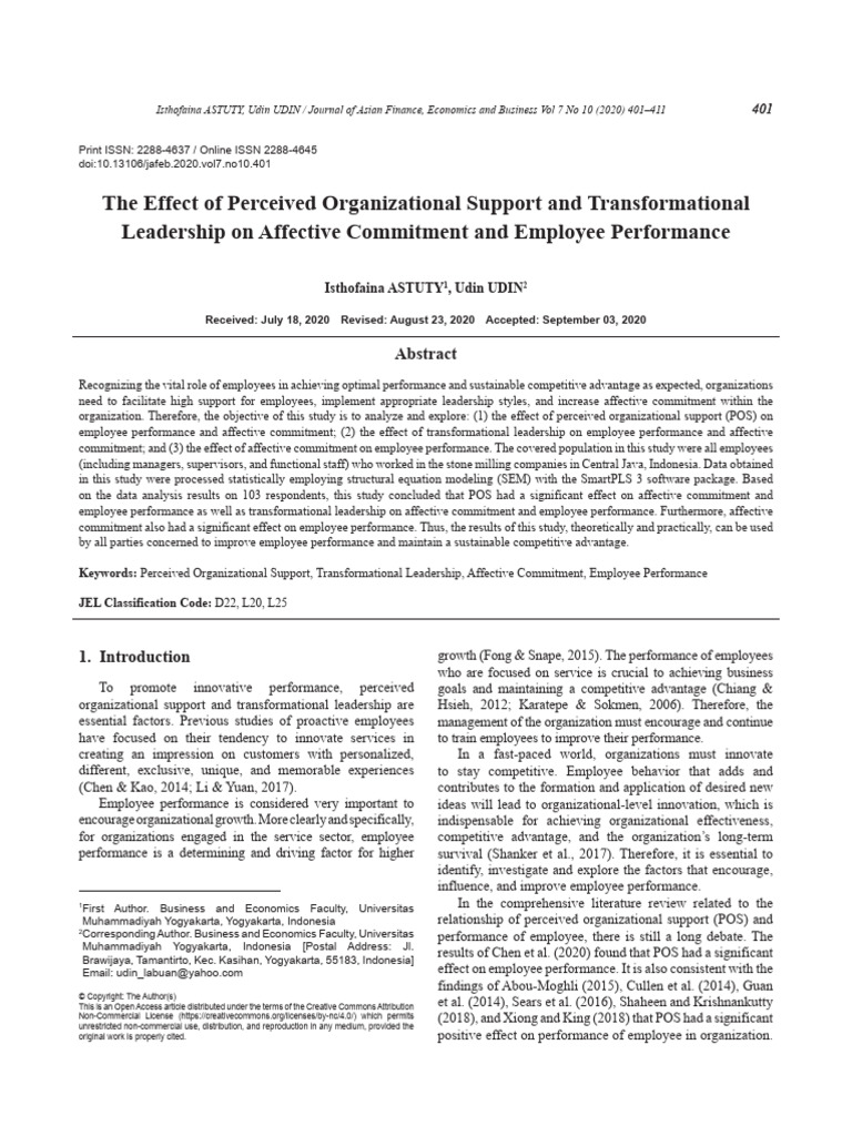 pos (sig) | PDF | Transformational Leadership | Leadership