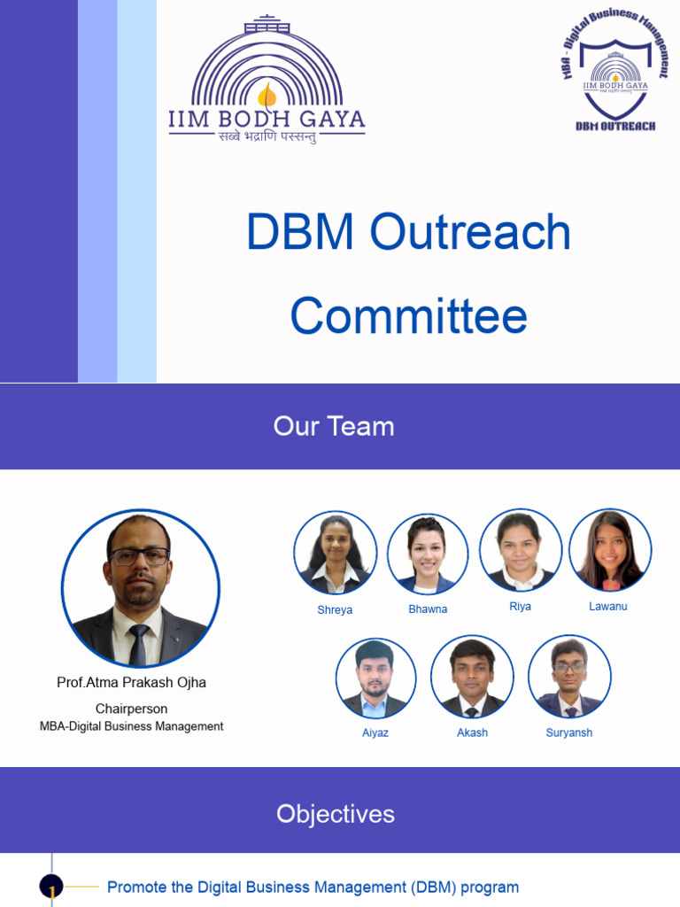 DBM Outreach Committee - Final | PDF