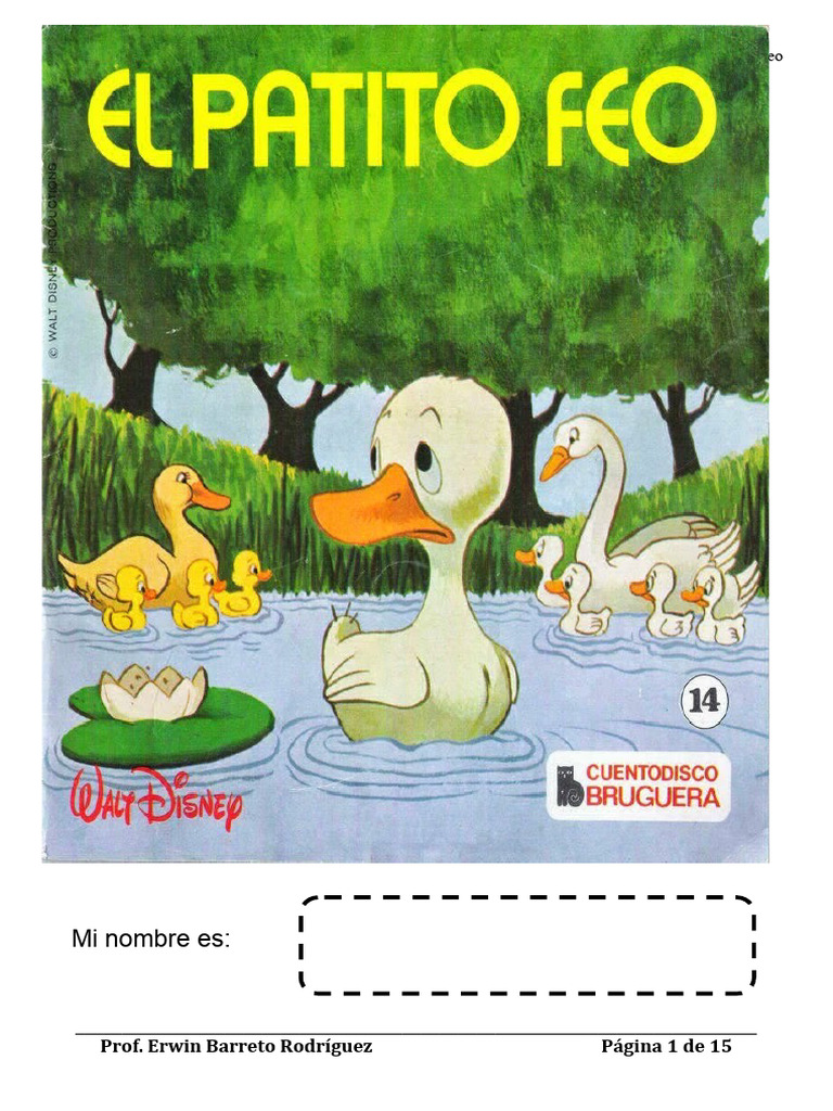Leemos Juntos Patito Feo - Negro | PDF | El patito feo