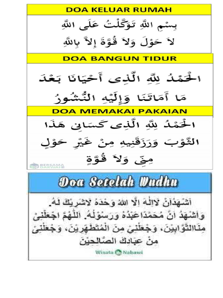 Doa Doa | PDF