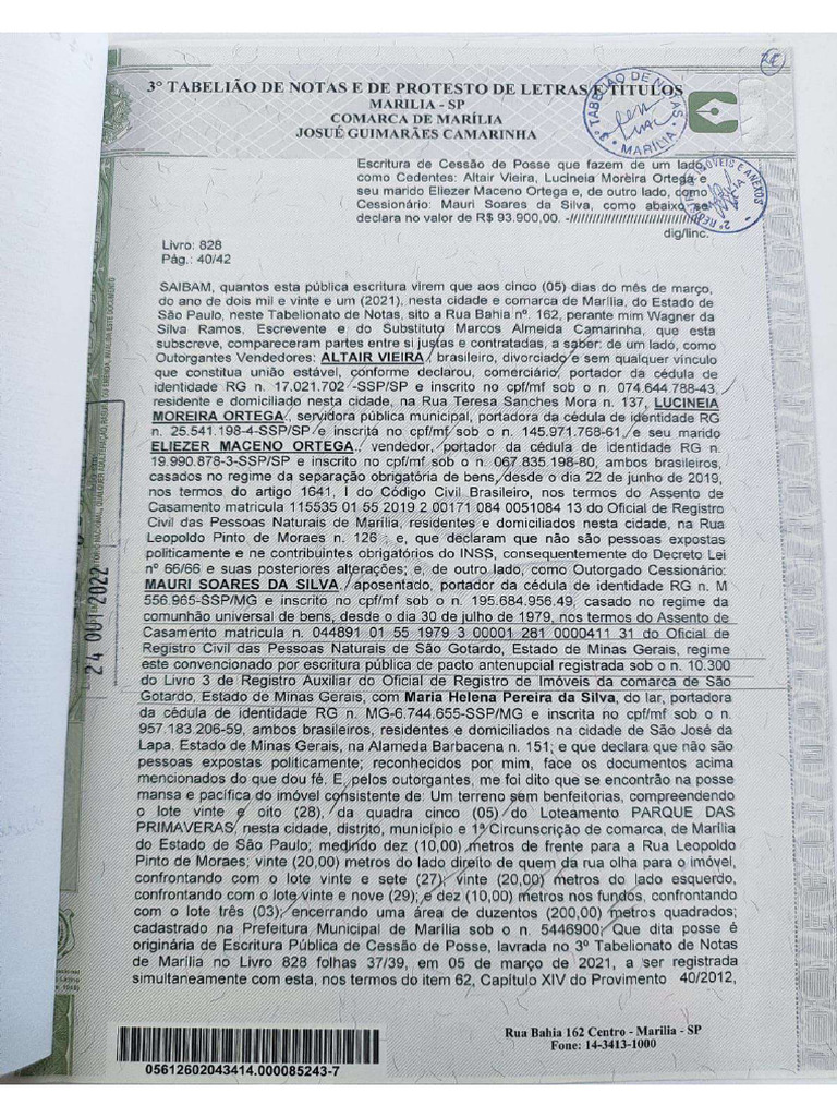 Titulo de Propriedade | PDF