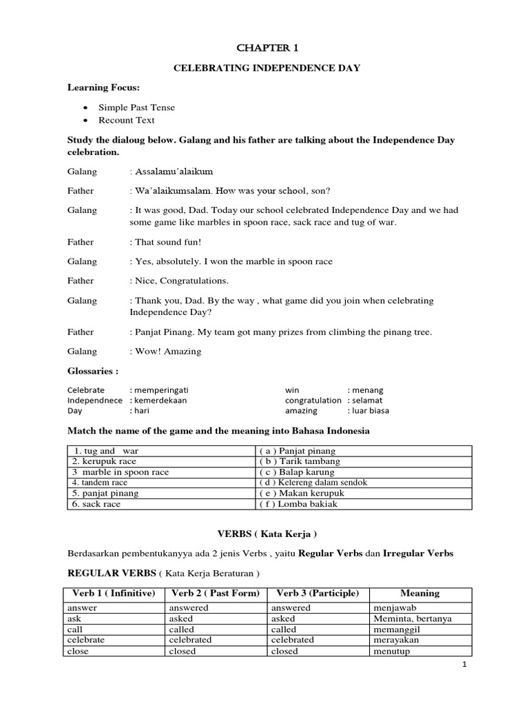 LKPD Grade 8-New | PDF | Duck | Verb