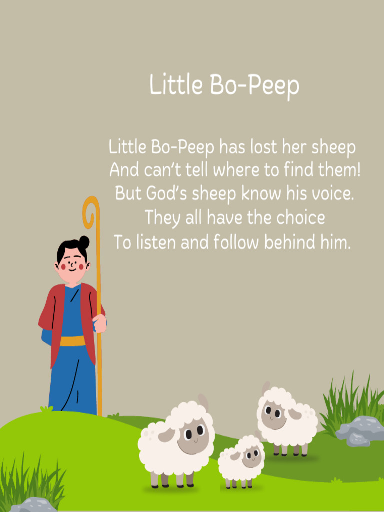 Little Bo-Peep | PDF