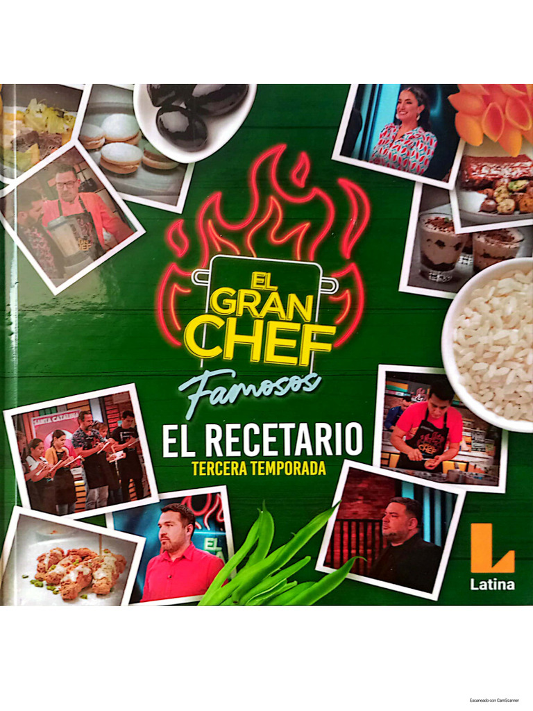 Recetario EL GRAN CHEF 3 TEMPORADA | PDF
