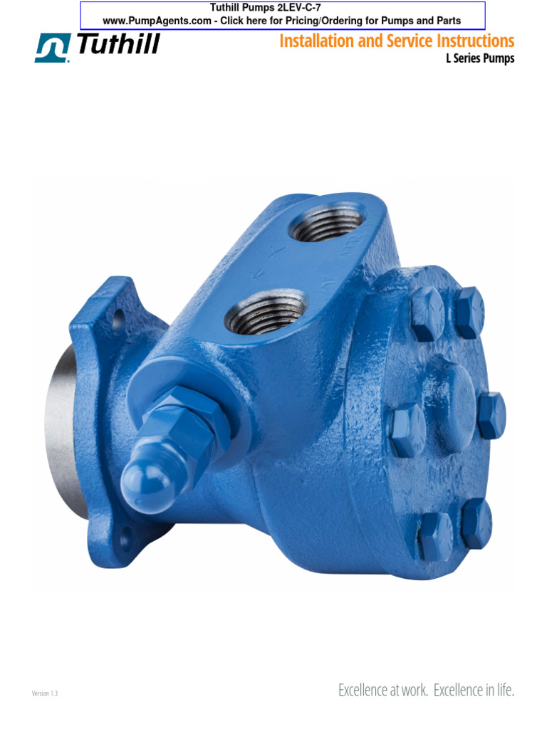 Tuthill 2LEV C 7 | PDF | Pump | Valve