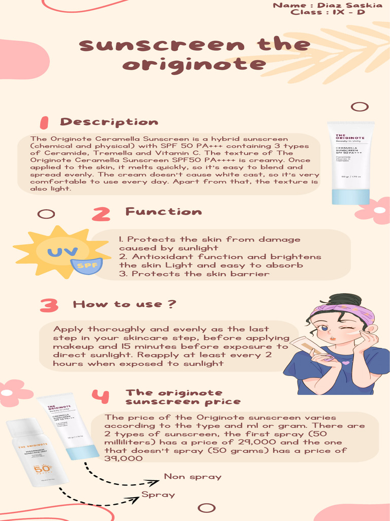 Advertisement Sunscreen | PDF