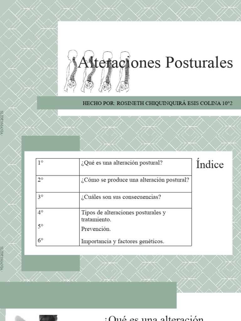 Alteraciones Posturales y Tratamientos | PDF | Pie | Dolor lumbar