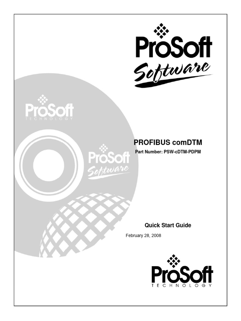PROFIBUS ComDTM Quick Start Guide | PDF | Installation (Computer ... PROFIBUS ComDTM Quick Start Guide | PDF | Installation (Computer ...