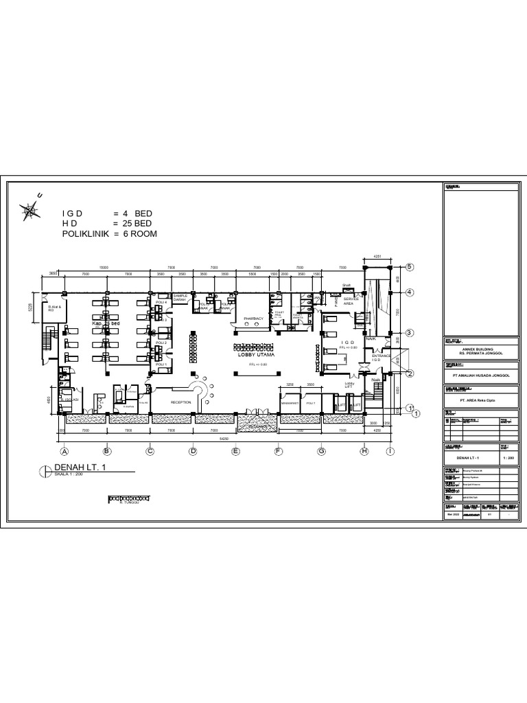 RS Permata Jonggol Annex Layout | PDF