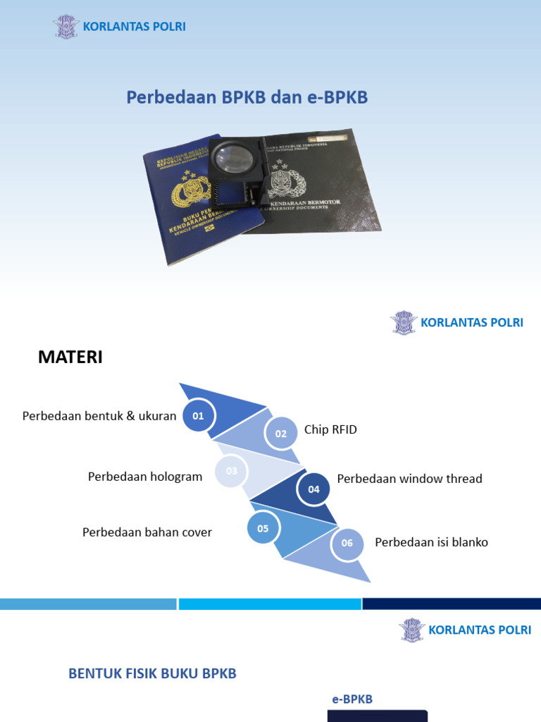 Perbedaan BPKB Dan e-BPKB | PDF