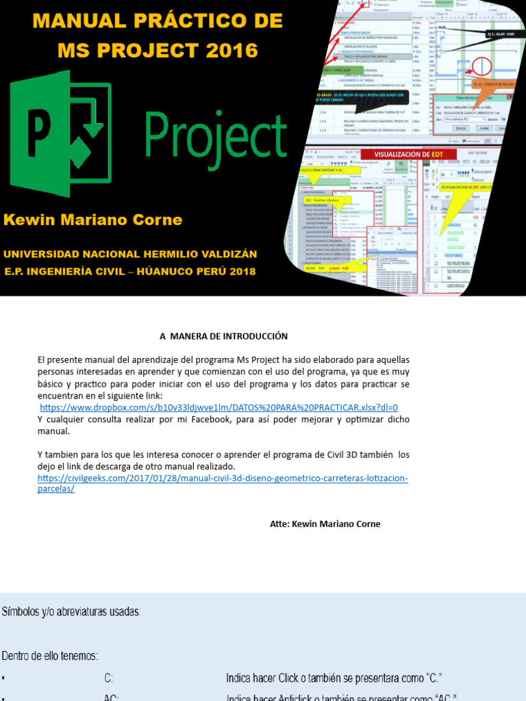 Ms Proyect | PDF
