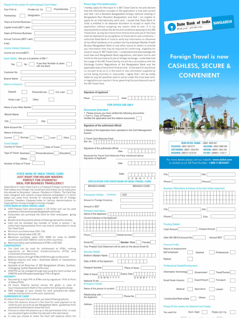 Travel Card | PDF