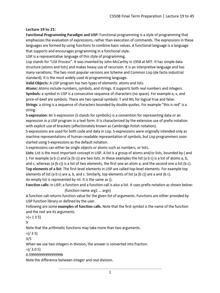 CS508 Final Term Lecture 19 To 45 | PDF | Pointer (Computer Programming ... CS508 Final Term Lecture 19 To 45 | PDF | Pointer (Computer Programming ...
