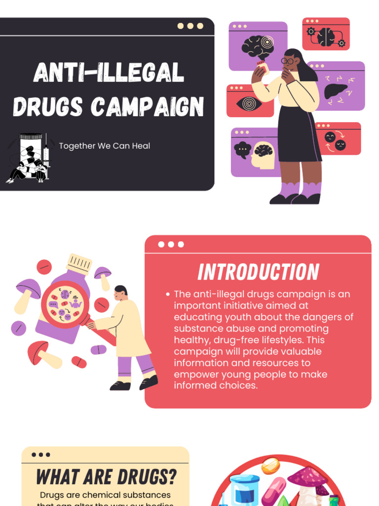 Colorful Clean and Simple Substance Abuse Awareness Program ...