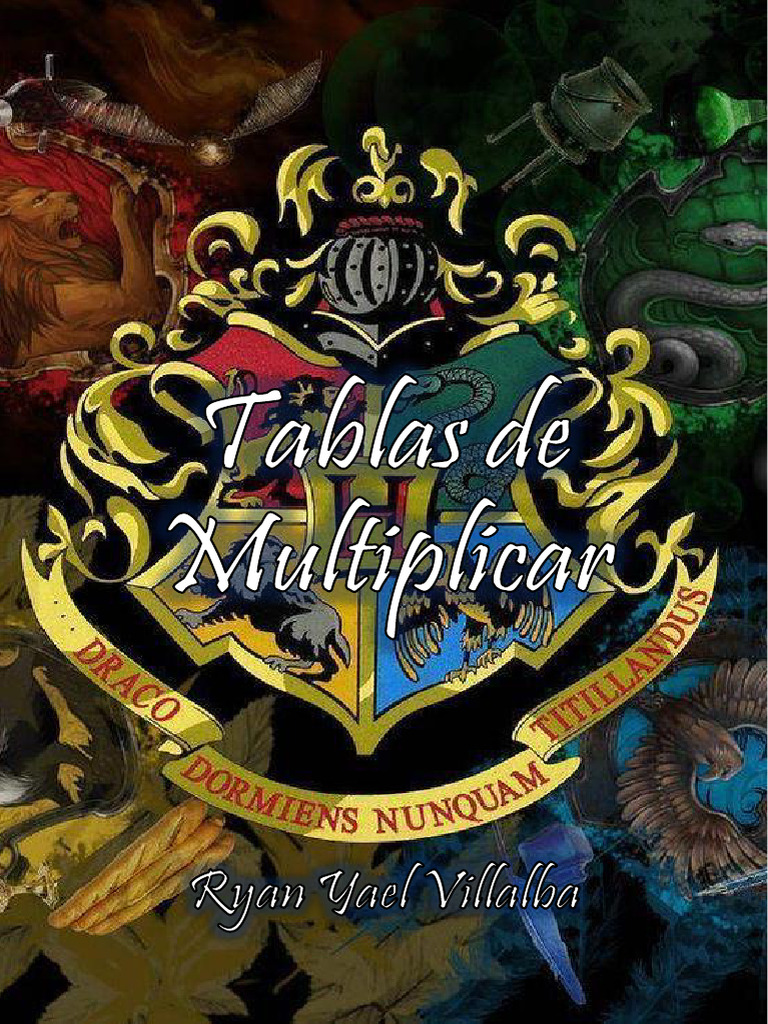 Ryan Harry Potter Multiplication 1-12 | PDF