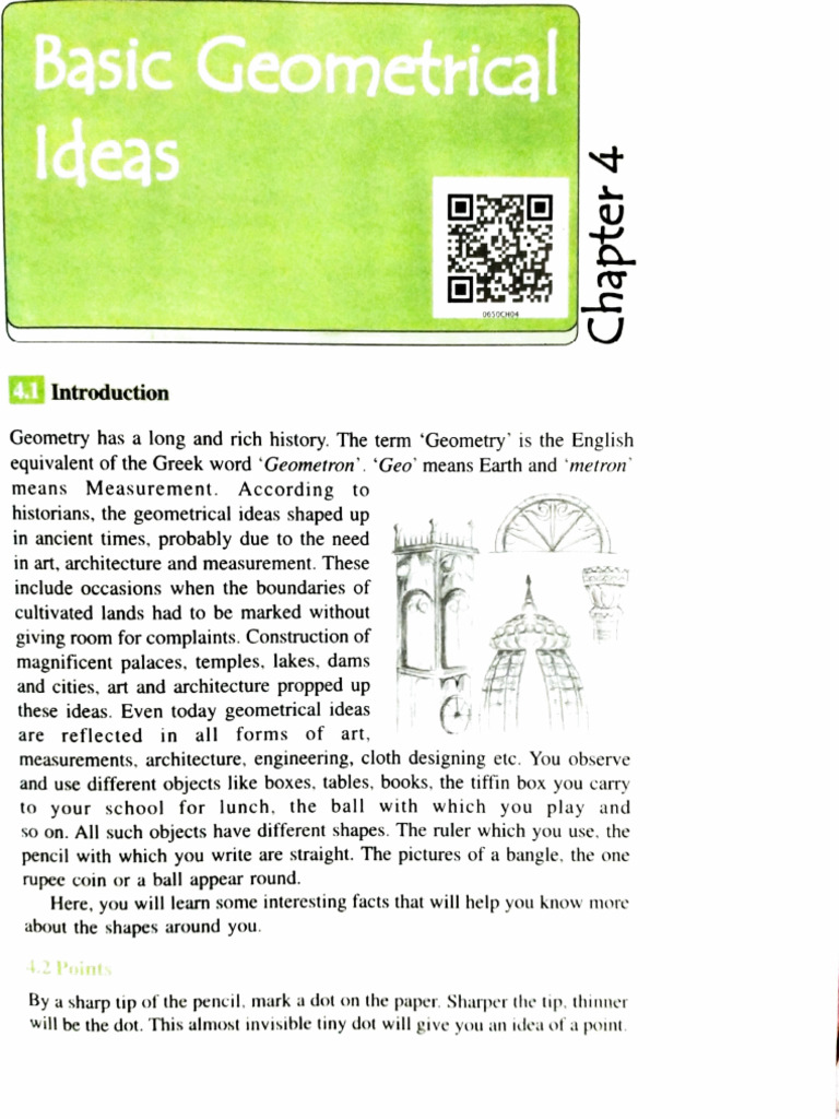 Introduction to Basic Geometry Concepts | PDF | Triangle | Vertex ...