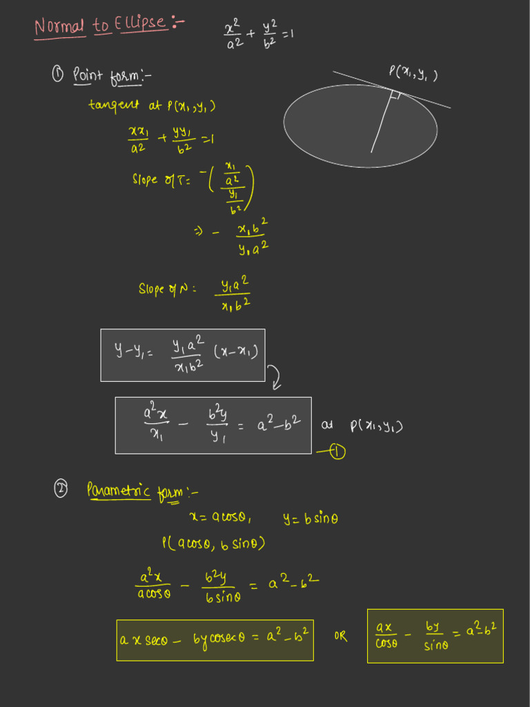 Conic - Section | PDF | Ellipse | Differential Geometry