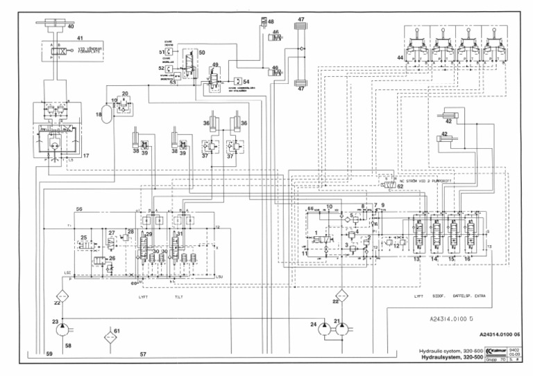 L007 - L008 Hydrolic Skematik | PDF