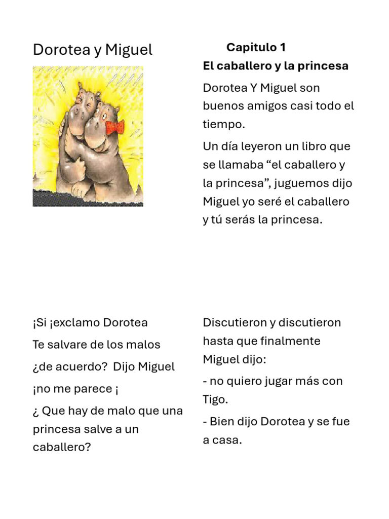 Dorotea y Miguel (1) | PDF